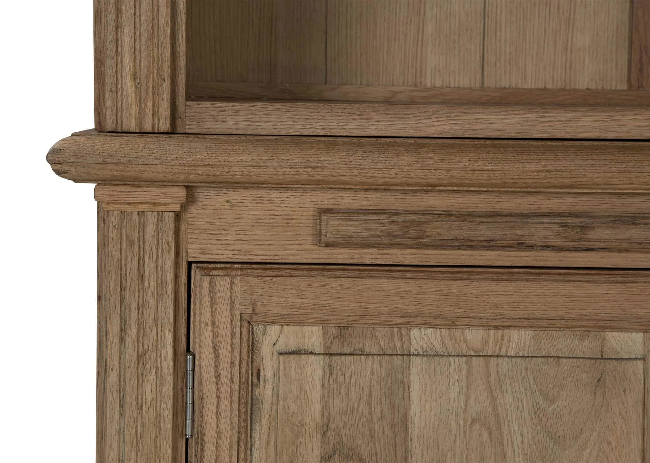 Oak Bookcase With Ladder - Iona - EZ Living Furniture