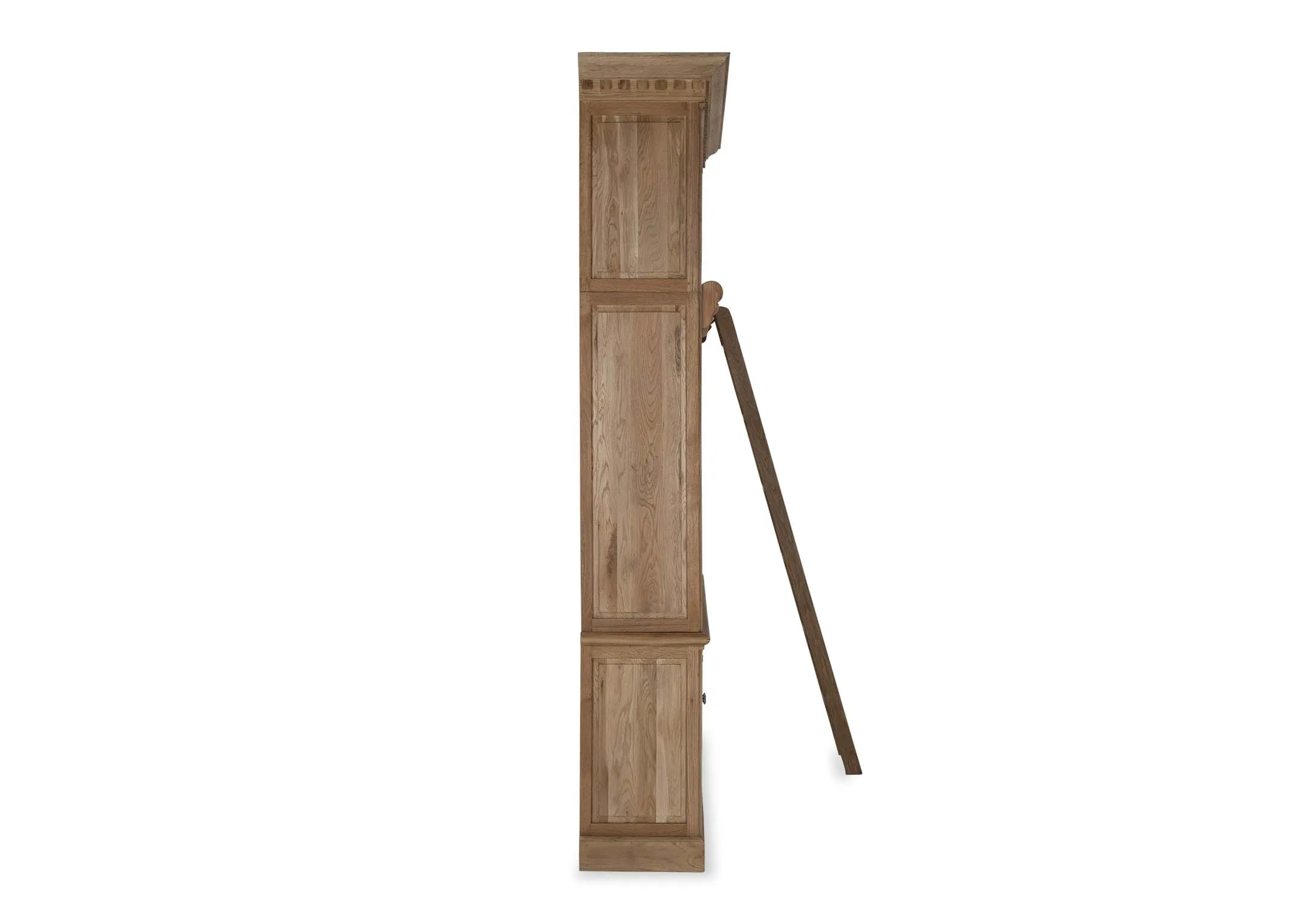 Oak Bookcase With Ladder - Iona - EZ Living Furniture