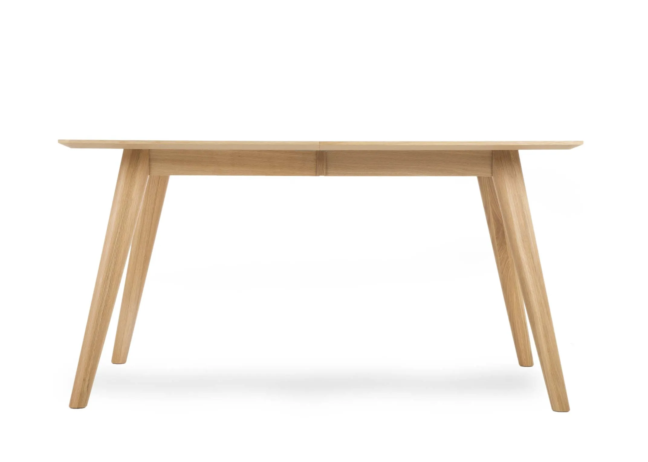 150cm Medium Oak Extendable Dining Table - Rho - EZ Living Furniture