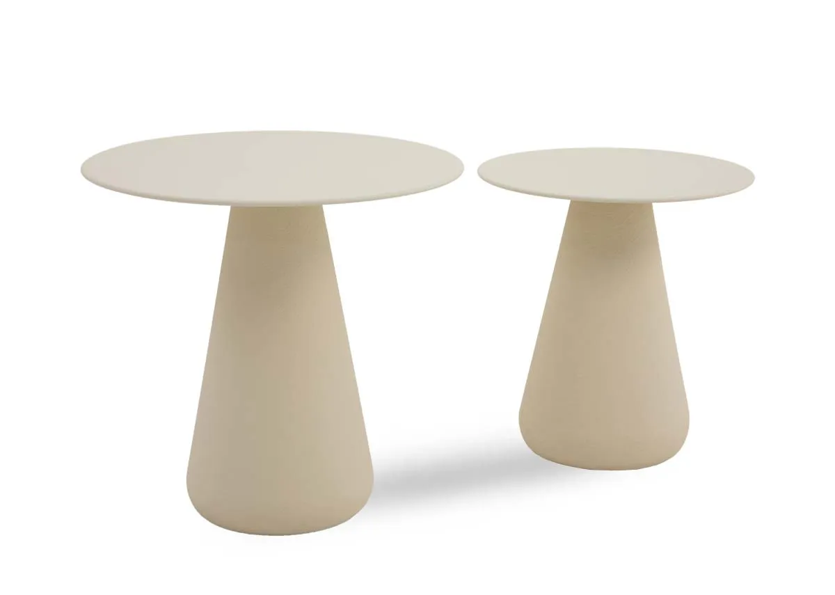 Cream end table set store
